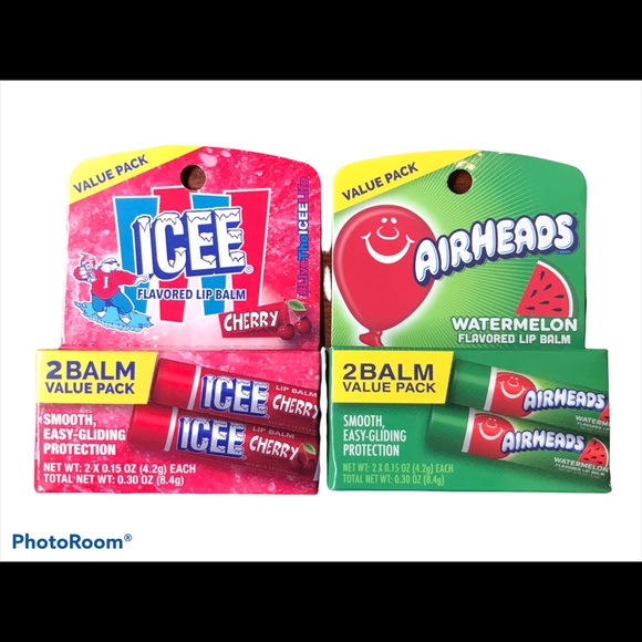 Airheads and Icee | Makeup | Airheads And Icee Flavored Lip Balm 2 Pack ...